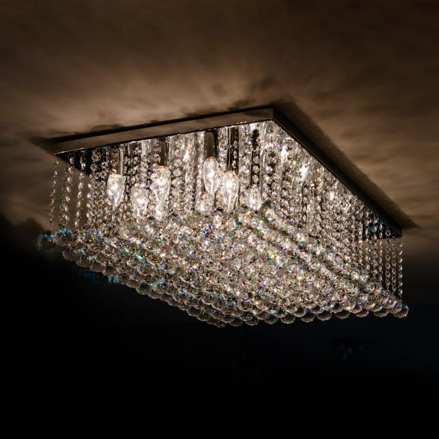 โคมไฟเพดาน L/KZ-2098/600L23S - Crystal Symphony