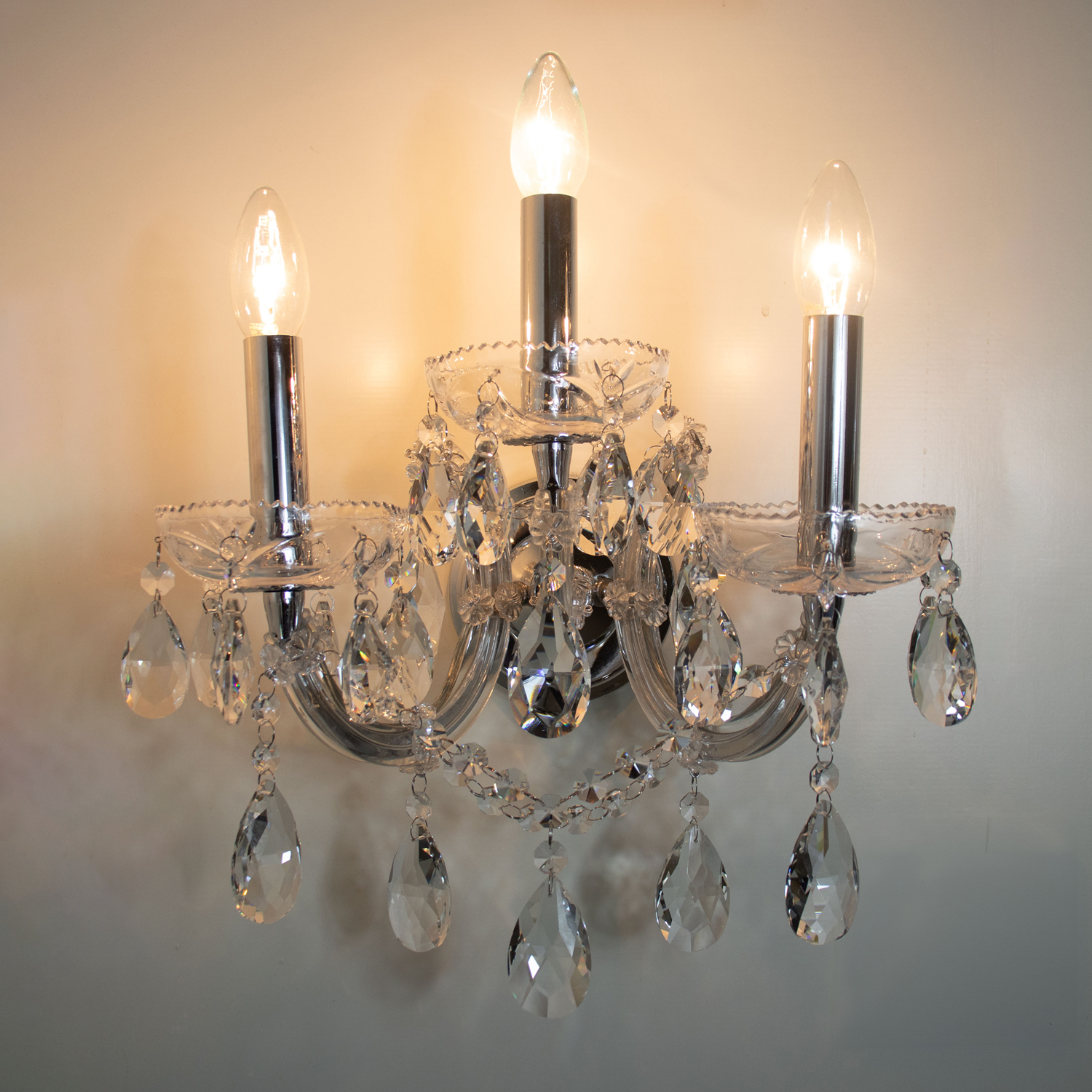 โคมไฟติดผนัง โคมไฟกิ่ง KRIC-21006/WB/L3/S